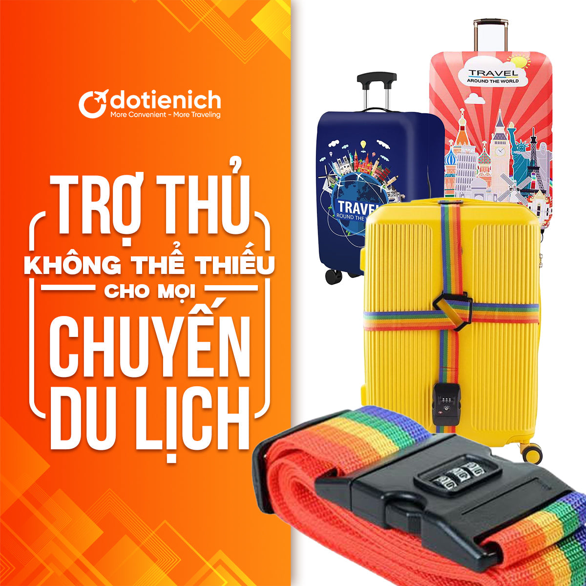 7 lý do dây đai vali là “trợ thủ không thể thiếu” cho mọi chuyến du lị ...